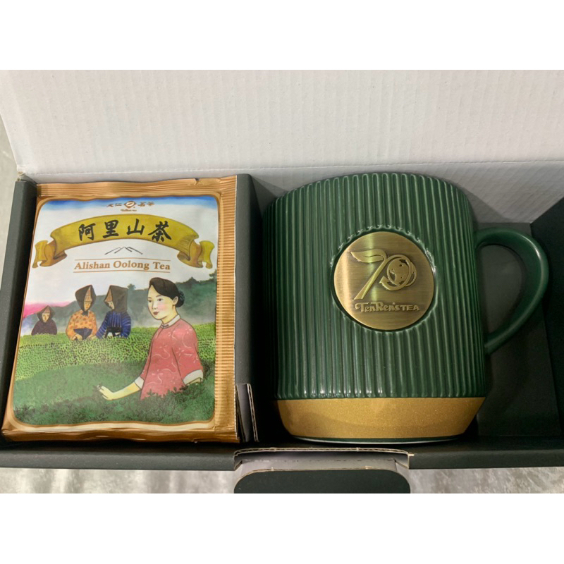 天仁茗茶悅茗禮 （馬克杯x1+阿里山茶包x5)天仁茗茶禮盒 | 蝦皮購物