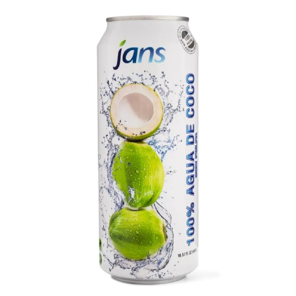 【附發票】jans 100%椰子水 490ml 越南椰子水 天然椰子水 椰子汁 無加糖椰子水 | 蝦皮購物