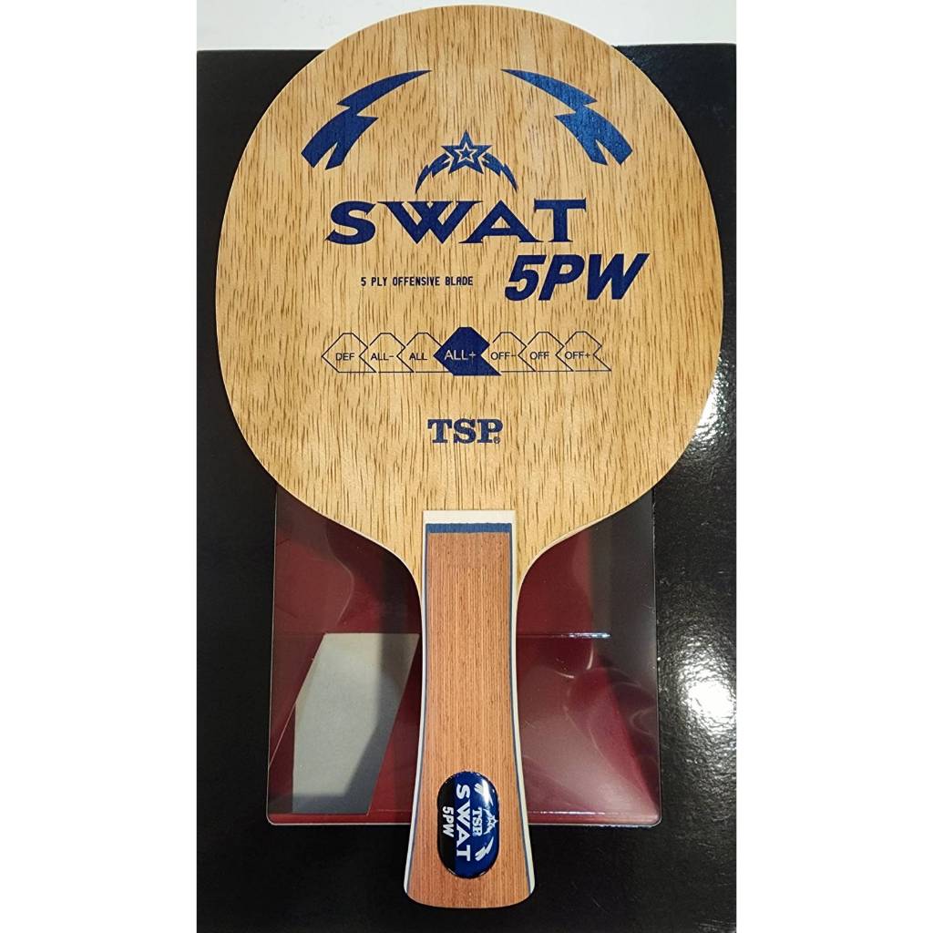 乒乓球拍 TSP SWAT 5PW 經典款 均衡型桌球拍 乒乓球拍 純木5夾 橫拍 刀拍 FL 喇叭柄 | 蝦皮購物