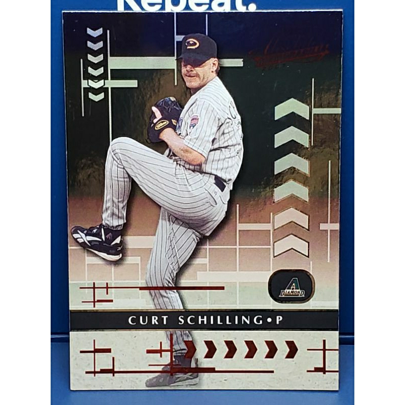 老卡，購買前請看圖 2001 Absolute Curt Schilling Arizona Diamondbacks | 蝦皮購物