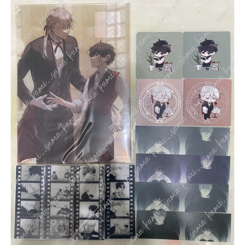 16647 cafe 聯名咖啡廳 特典 杯墊 資料夾 文件夾 來店禮人生四格 打卡禮透卡 小河少年臺漫 耽美 BL | 蝦皮購物