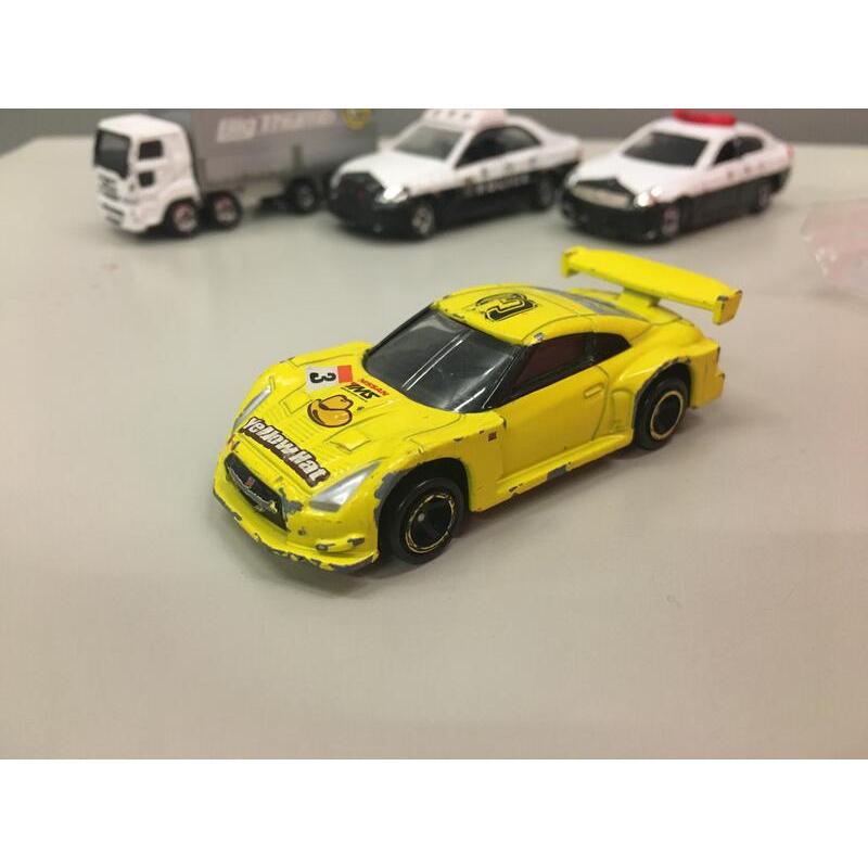 二手tomica 50 nissan gt-r Racing Car GT500 YellowHat 日産東瀛戰神黃帽 | 蝦皮購物