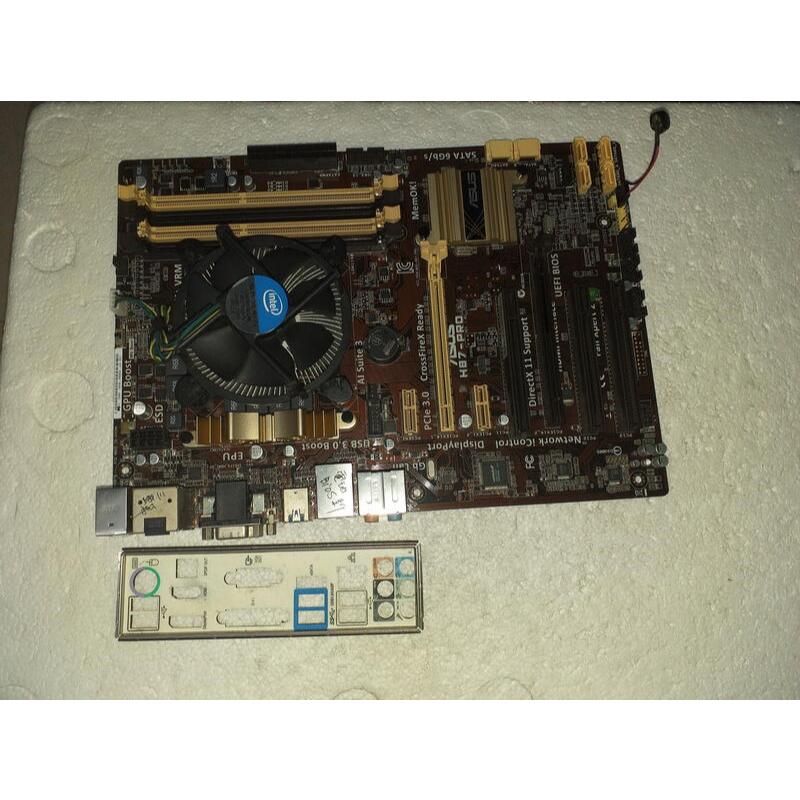 良品-華碩H87-PRO+CPU i7-4960HQ,電池換新,bios更新,個保40天.見說明. | 蝦皮購物