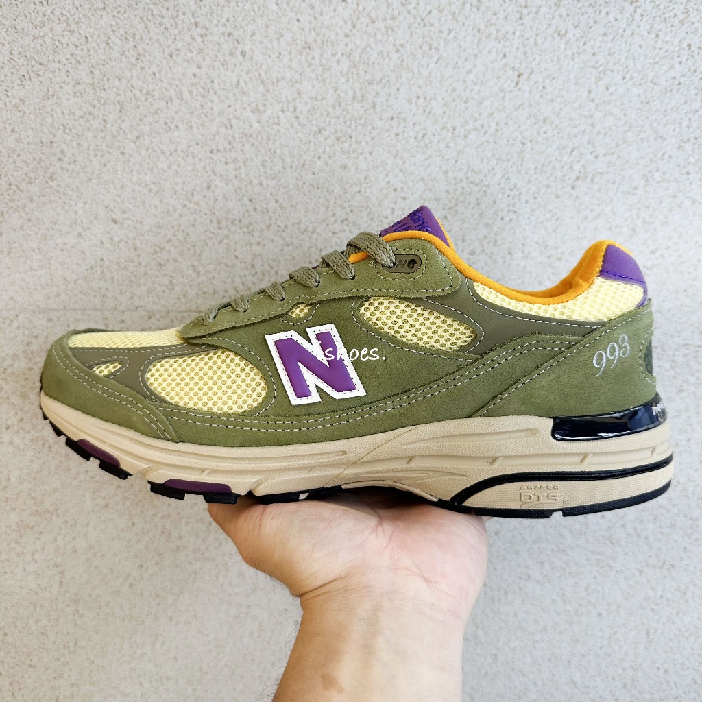 現貨 iShoes正品 New Balance 993 情侶鞋 美製 綠 復古 總統 慢跑 休閒鞋 U993OL D | 蝦皮購物