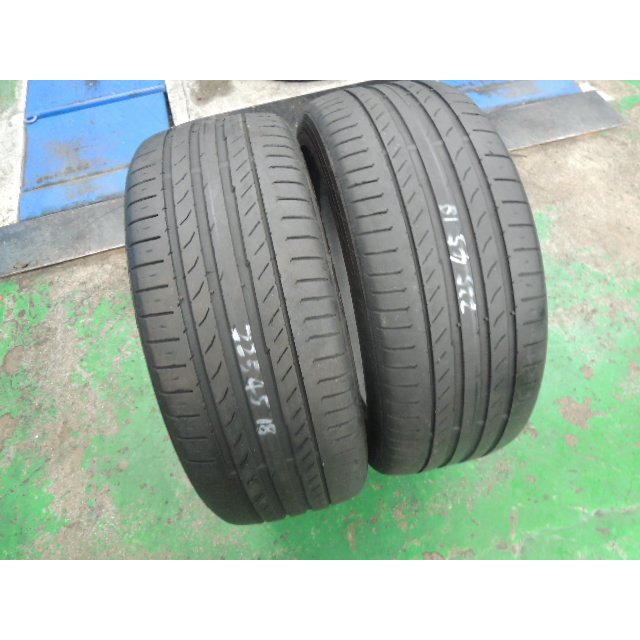 日興隆中古胎 Continenta馬牌 CSC5 225/45/18 2條 | 蝦皮購物