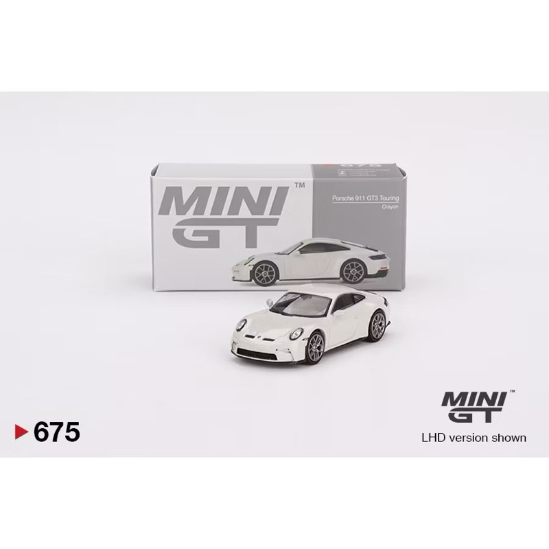 (附膠盒) MINI GT No.675 Porsche 911 （992） GT3 Touring Crayon | 蝦皮購物