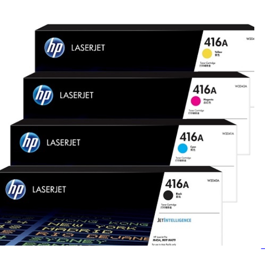 HP 416A 原廠碳粉匣 W2040A 黑色/W2041A 藍色/W2042A 黃色/W2043A紅色 | 蝦皮購物