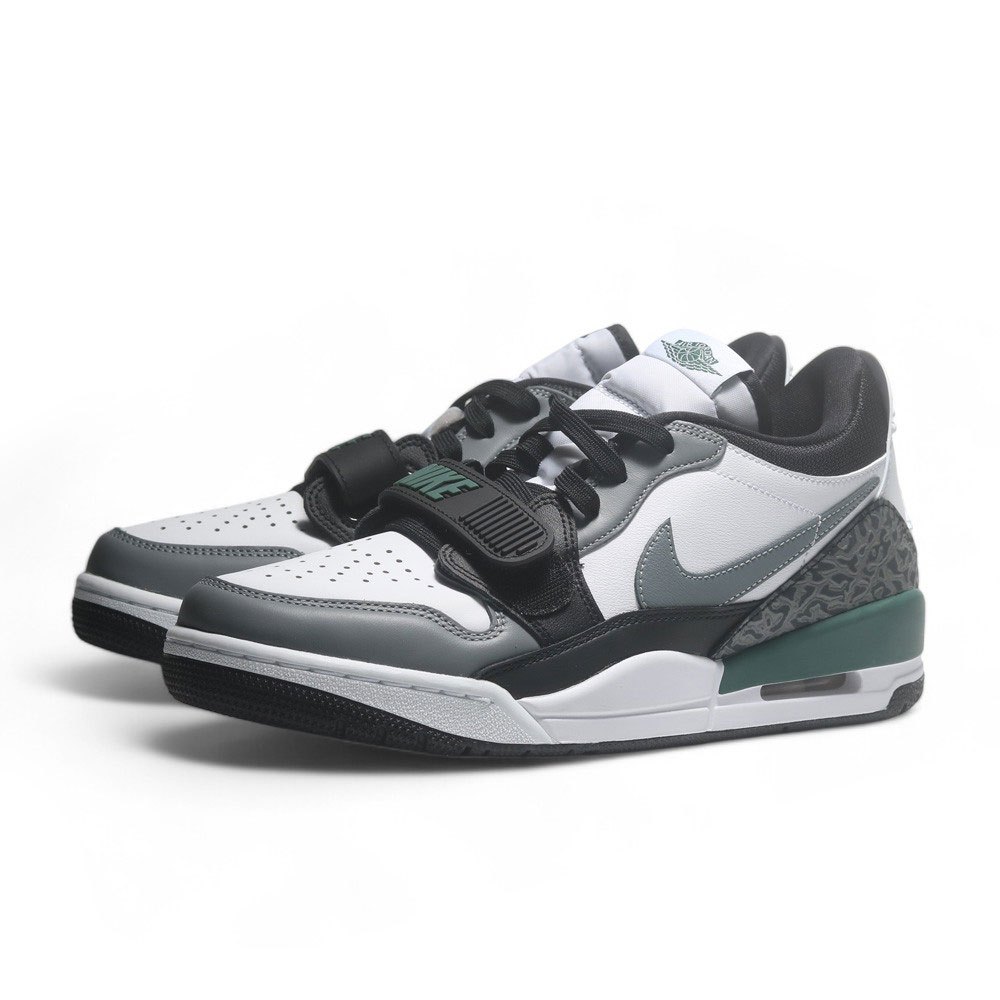 NIKE 籃球鞋 AIR JORDAN LEGACY 312 LOW 黑白灰 爆裂紋 男 CD7069-131 | 蝦皮購物
