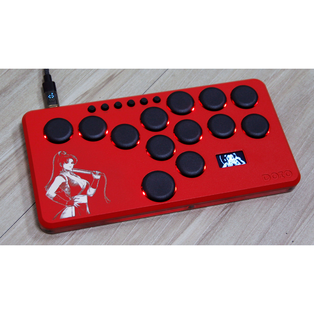 DOIO 鋁合金 Hitbox 格鬥 便攜型 迷你 Hitbox Pc/Ps5/Ps4/Steam/Switch | 蝦皮購物