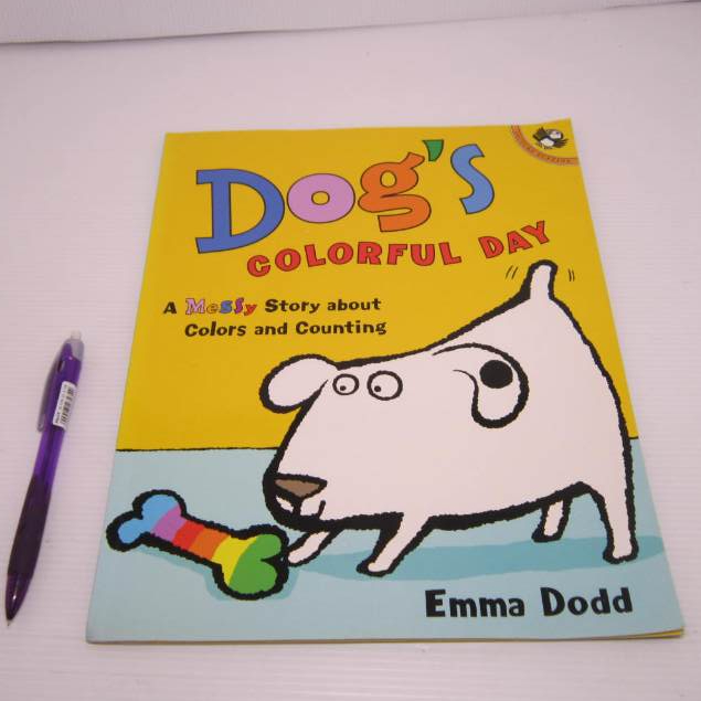 「二手書」Dog's colorful day Dodd Emma 英文繪本 Picture Puffins | 蝦皮購物