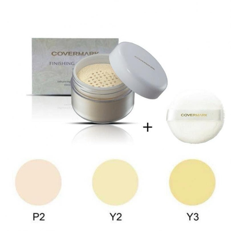 泰國 專櫃限定COVERMARK控油定妝蜜粉粉撲組 | 蝦皮購物