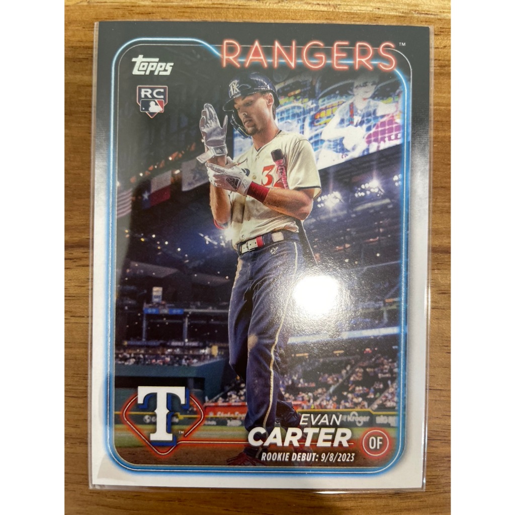Evan Carter RC MLB | 蝦皮購物