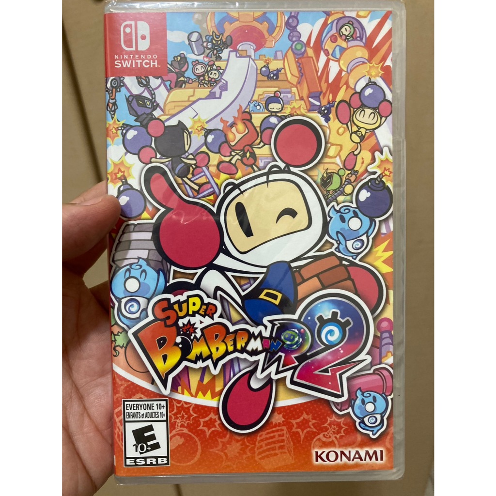 NS switch 遊戲 超級炸彈人 R2 超級轟炸超人 超級炸彈人2 炸彈超人(全新) | 蝦皮購物