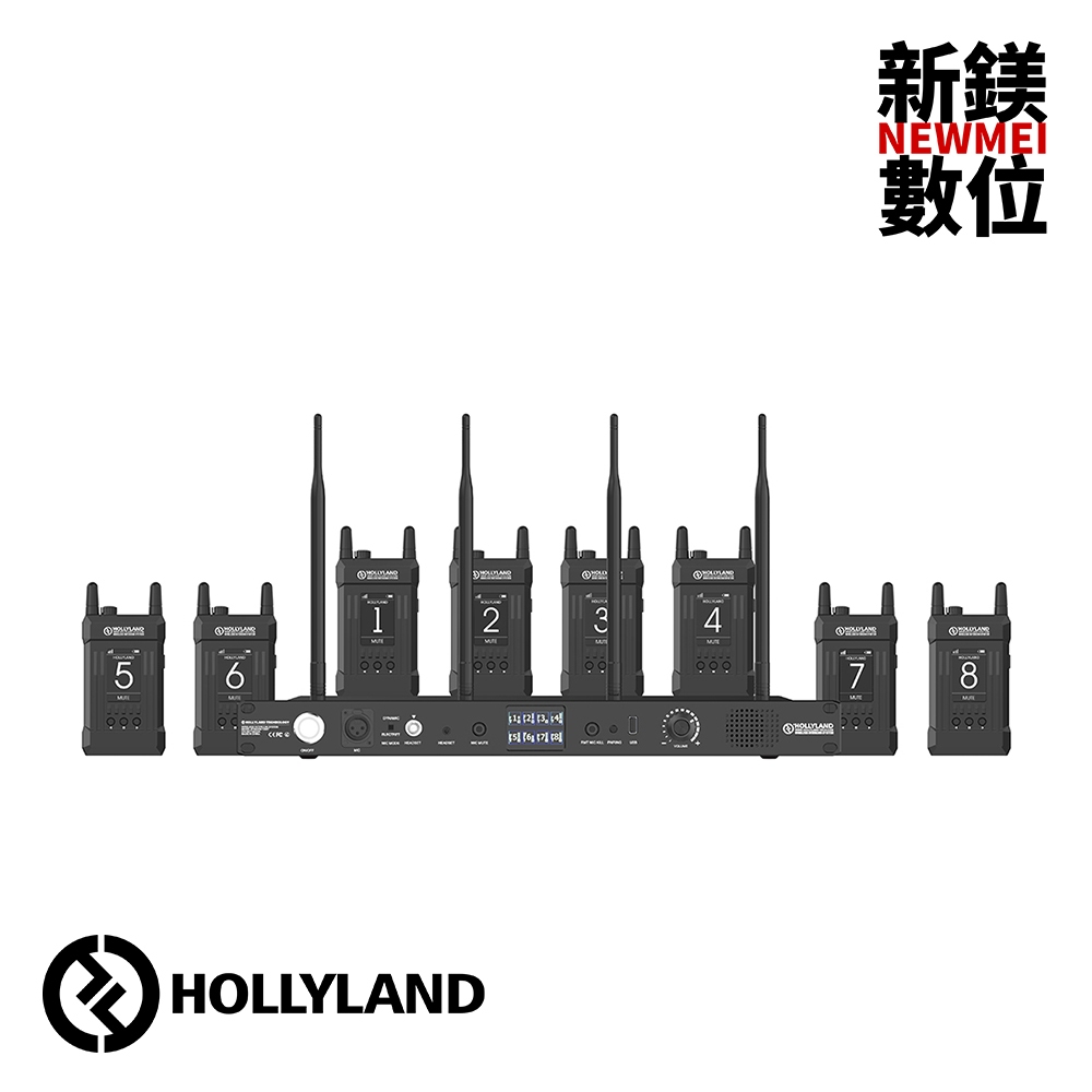 HOLLYLAND – SYSCOM 1000T 一對八 無線通訊系統 | 蝦皮購物