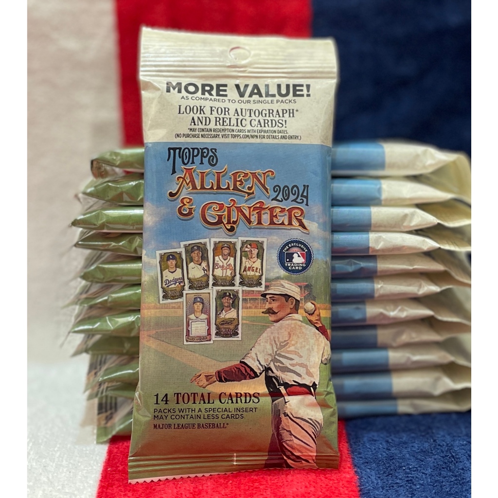全新現貨 2024 Topps Allen & Ginter Baseball FAT Pack 棒球卡卡包 | 蝦皮購物