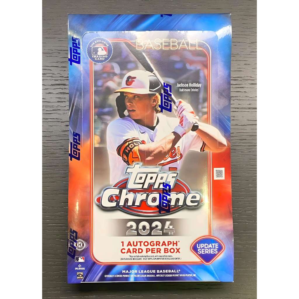 2024 Topps Chrome Update Hobby Box 棒球 球員卡 (1盒) | 蝦皮購物