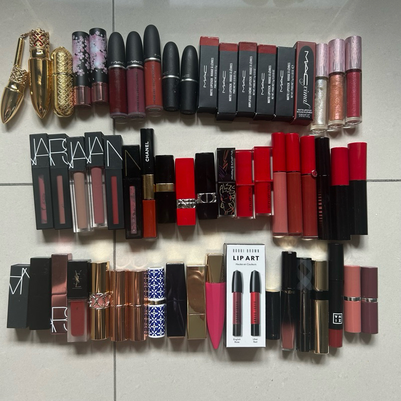 全新二手專櫃唇膏 Chanel Dior Mac 植村秀 GA 蘭蔻 雅詩蘭黛 CT NARS YSL | 蝦皮購物