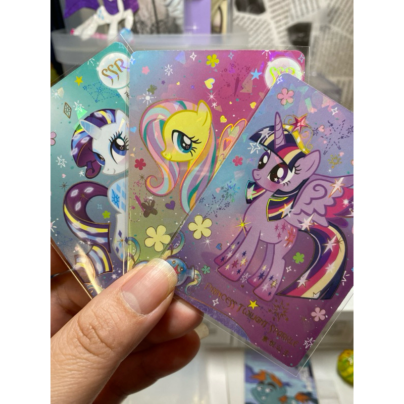 12/04更新 卡遊 My Little Pony彩虹小馬（小馬寶莉) 彩虹化、水晶化 散卡 現貨 滿100出貨 | 蝦皮購物