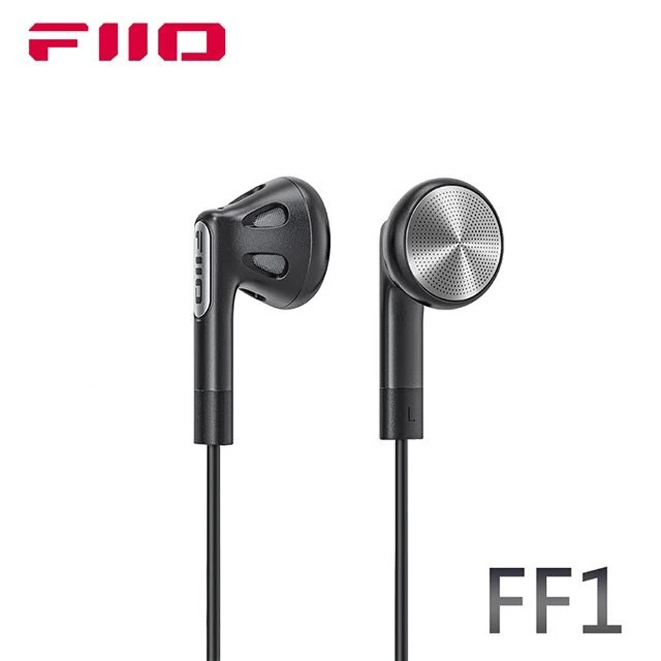 ｛音悅音響｝Fiio FF1 平頭塞耳機 大尺寸動圈單體 可換線 麥克風線控 輕量化設計 | 蝦皮購物