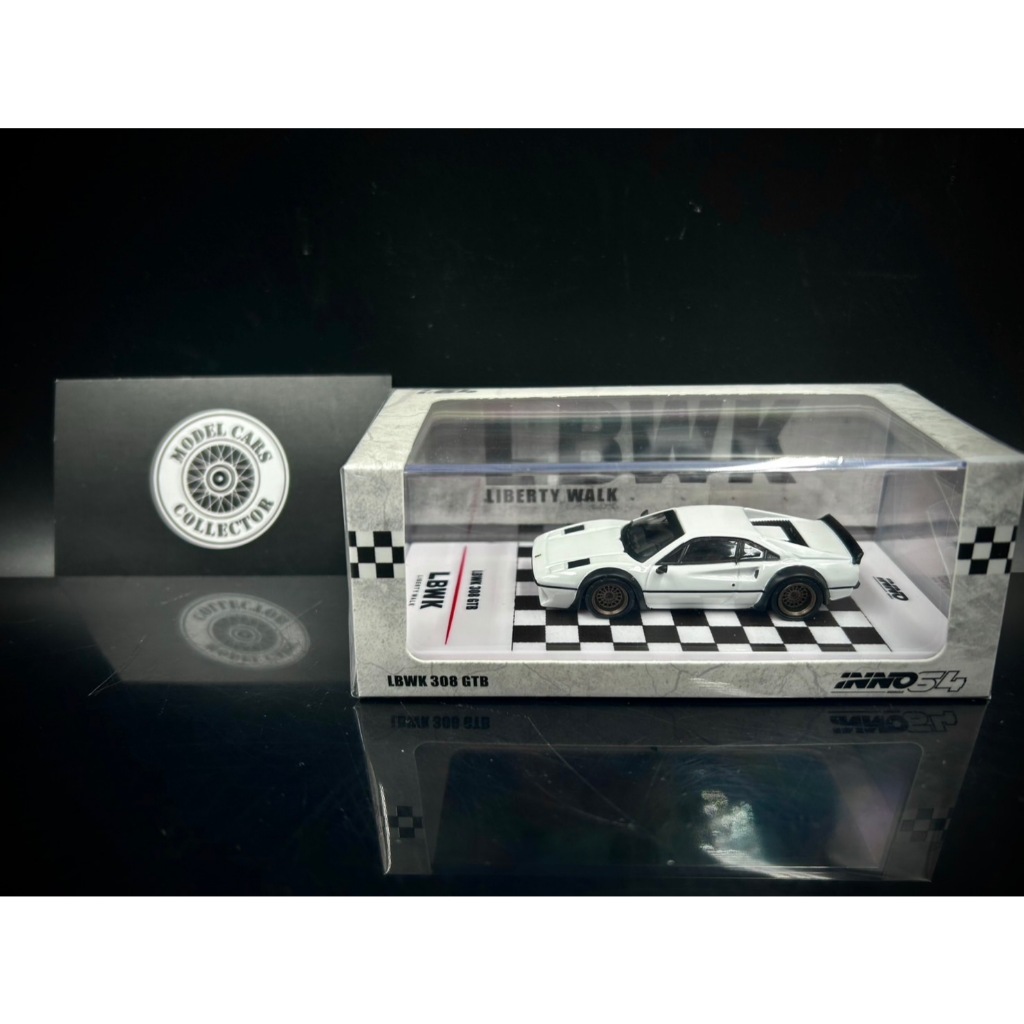 【收藏模人】INNO64 LBWK 308 GTB 白色 1/64 1:64 | 蝦皮購物