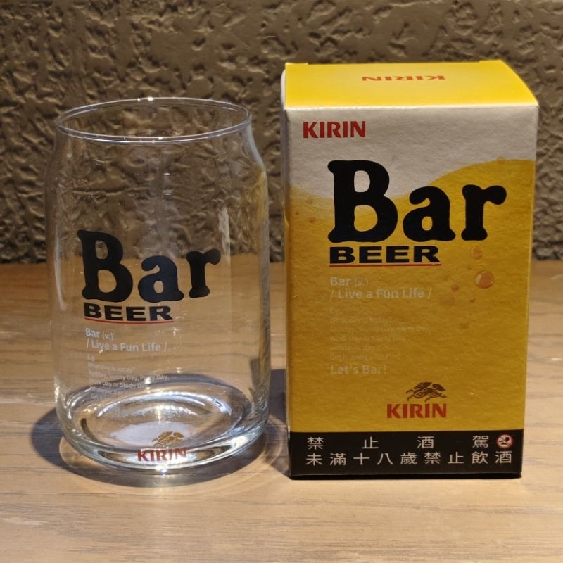 麒麟BAR BEER罐裝造型啤酒杯(360ml) | 蝦皮購物