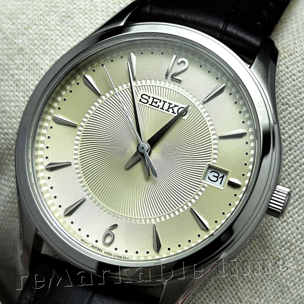 【SEIKO 石英手錶】流行時尚藍寶石鏡面皮帶男錶款SUR421/SUR421P1 | 蝦皮購物