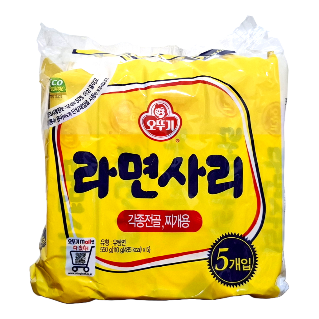 【Costco好市多】韓國不倒翁 (OTTOGI) Q拉麵 110公克 x 5入 大包裝 | 蝦皮購物