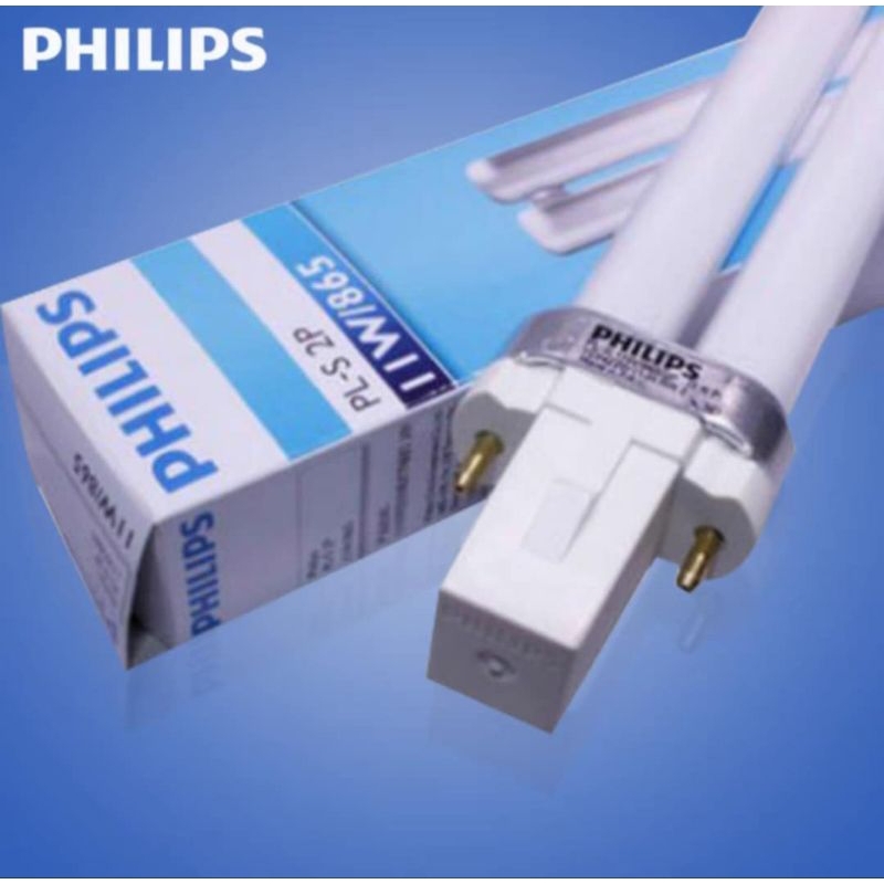 PHILIPS飛利浦 PL-S 2P 11W/865密封型燈管 緊密型燈管 白光 | 蝦皮購物