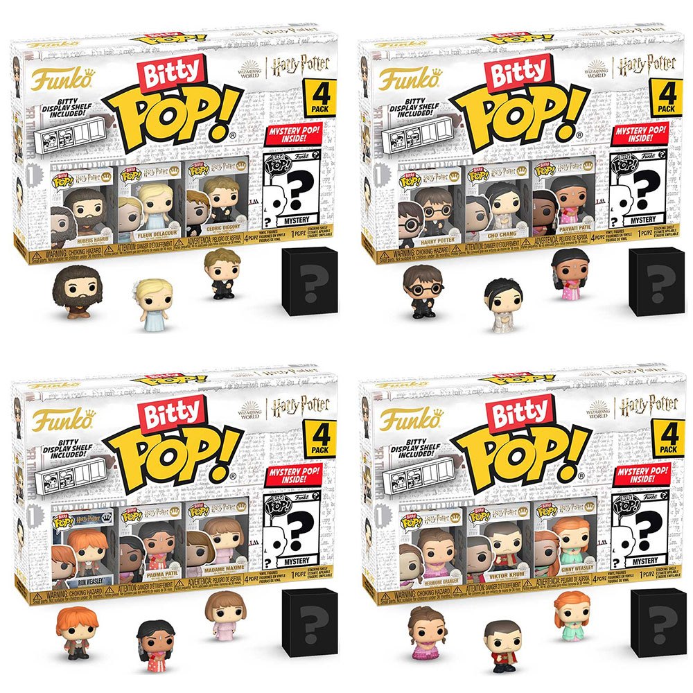 FUNKO 隨機 Bitty POP 4入組: HP 火盃的考驗（隨機出貨） FN85885 | 蝦皮購物