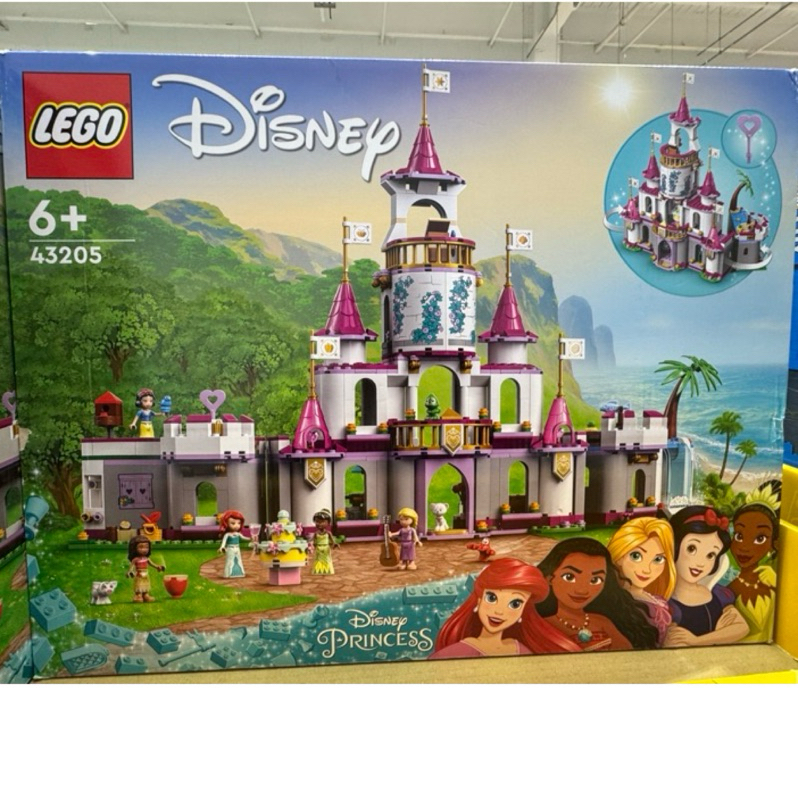 樂高 LEGO 43205 公主系列 Disney Princess adventure Castle 公主冒險城堡 | 蝦皮購物