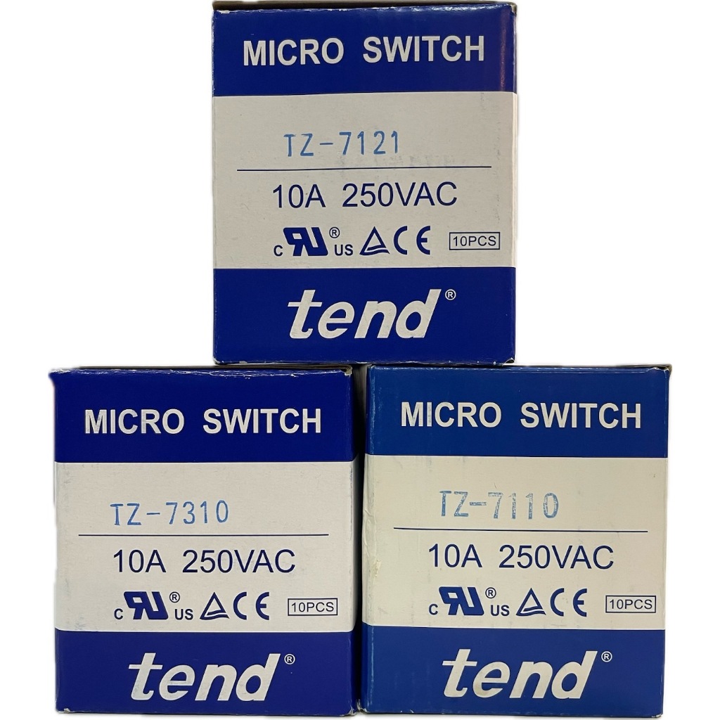 TEND 天得限動開關/微動開關/極限開關.TZ-7121.TZ-7310.TZ-7110(保證公司貨/新品) 附發票 | 蝦皮購物