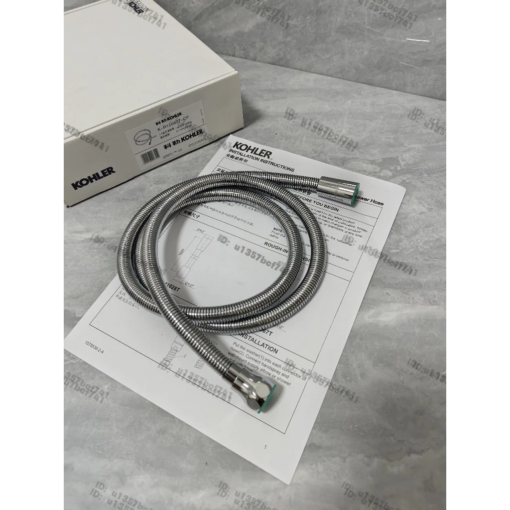 KOHLER 科勒】K-R12067T-CP 通用軟管 防纏繞軟管 全新 未拆 質感很棒 | 蝦皮購物