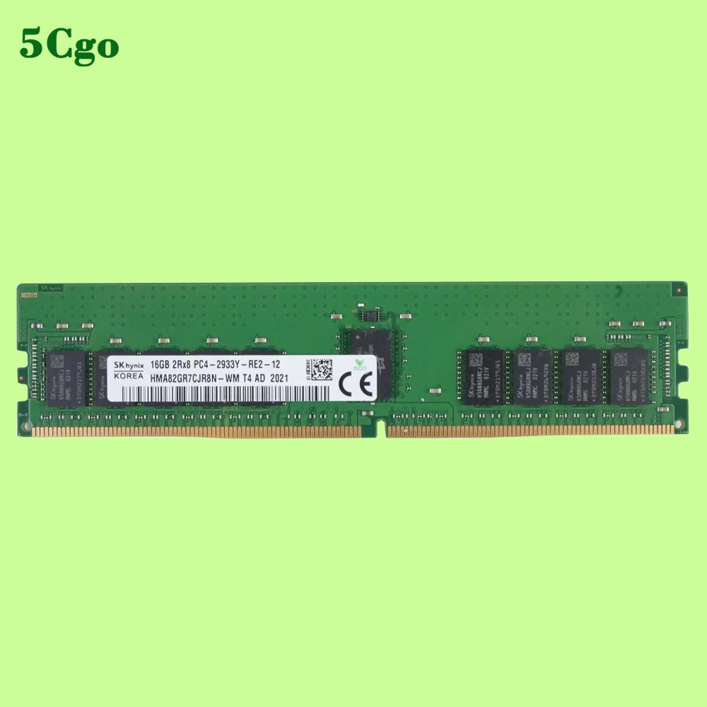 5Cgo.SK海力士 16G 2RX8 DDR4 PC4-2933 ECC REG伺服器記憶體HMA82GR7CJR8N | 蝦皮購物