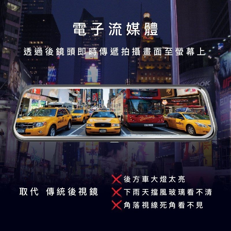 《LA LA車材》JHY ED-M10 雙錄電子後視鏡｜JHY 行車記錄器 | 蝦皮購物