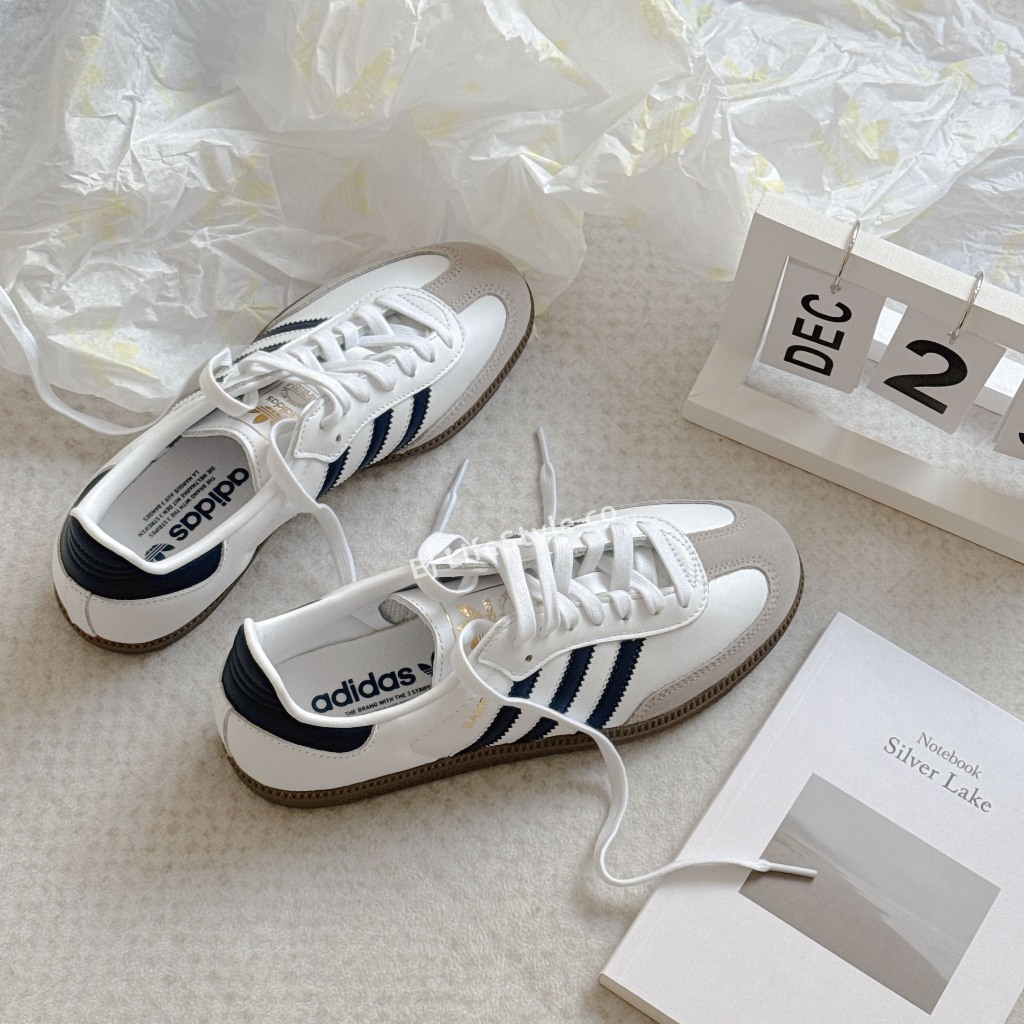 -EJ- 24cm 零碼 ADIDAS SAMBA OG 海軍藍 深藍 白藍 焦糖底 男女鞋 JH8795 | 蝦皮購物