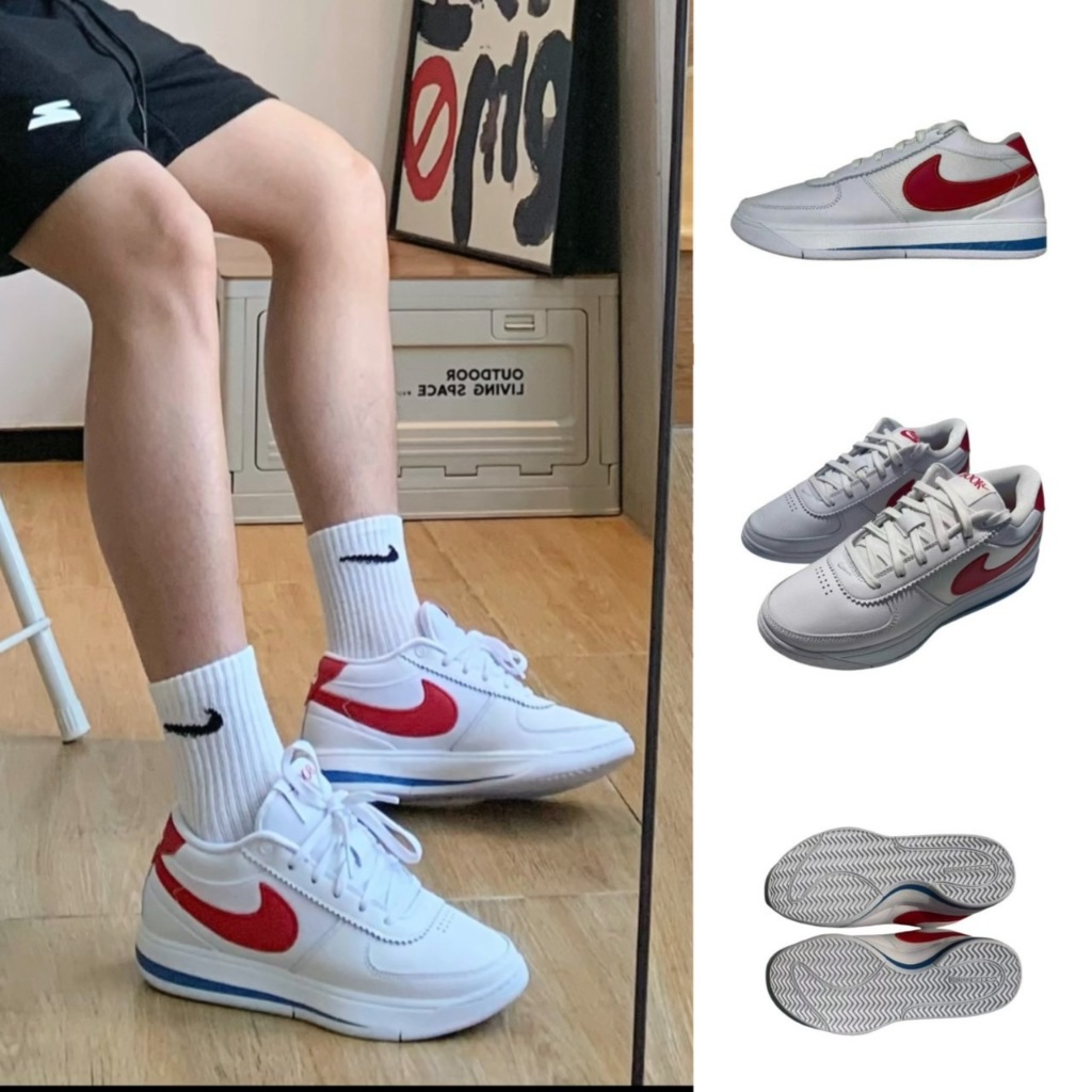 【PON】NIKE Book 1 Forrest Gump 阿甘鞋 防滑 XDR 男鞋 實戰籃球鞋FJ4250-105 | 蝦皮購物
