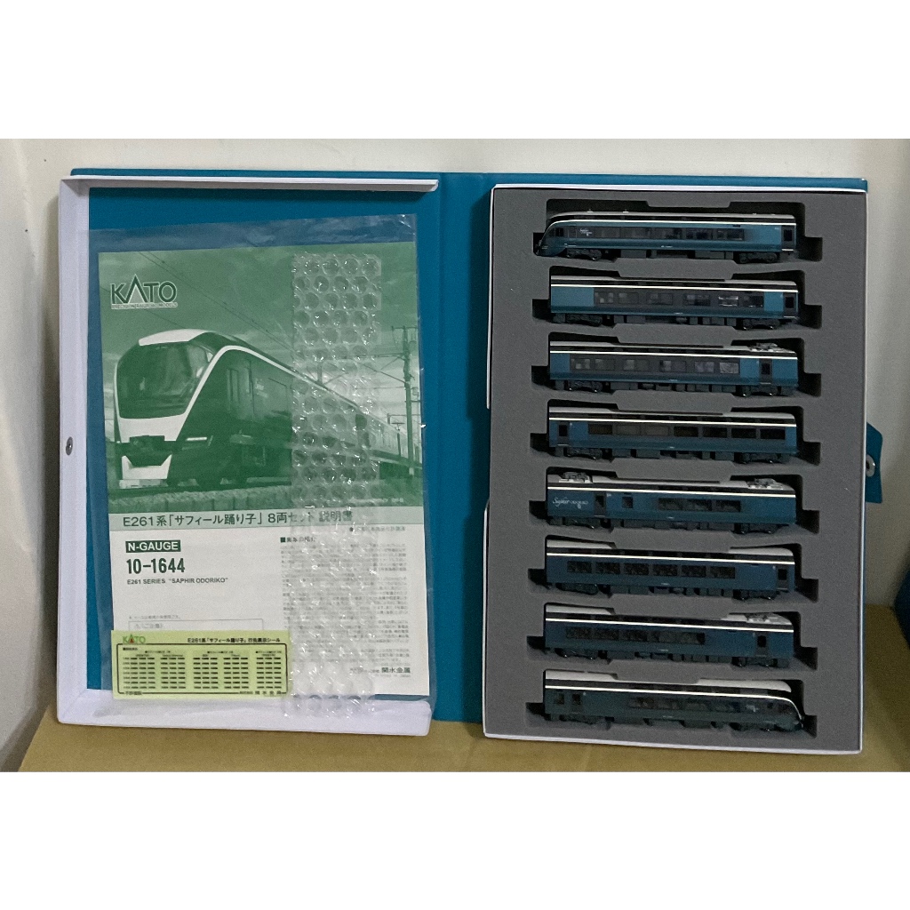 [耶嘿]現貨KATO 10-1644 特別企画品 E261系「サフィール踊り子」 8両組E261 n規 鐵道模型 | 蝦皮購物