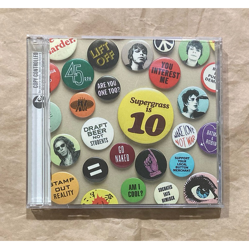 Supergrass Is 10. The Best Of 94~04 超級幼苗樂團 十全精選+新歌 （另類搖滾） | 蝦皮購物