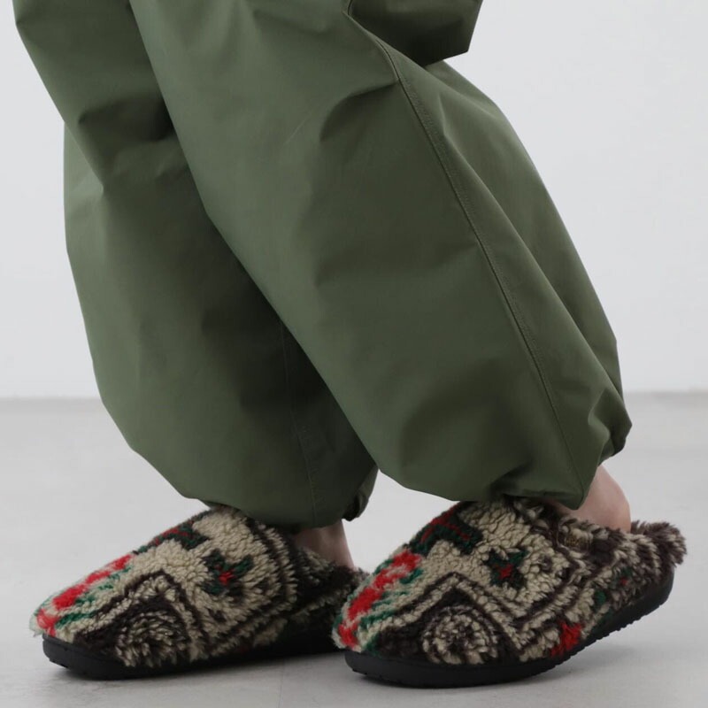 DoReFe｜最新日本限定 圖騰 SUBU x MANASTASH 戶外 毛毛拖鞋 露營保暖 冬季露營 懶人鞋 男穆勒鞋 | 蝦皮購物