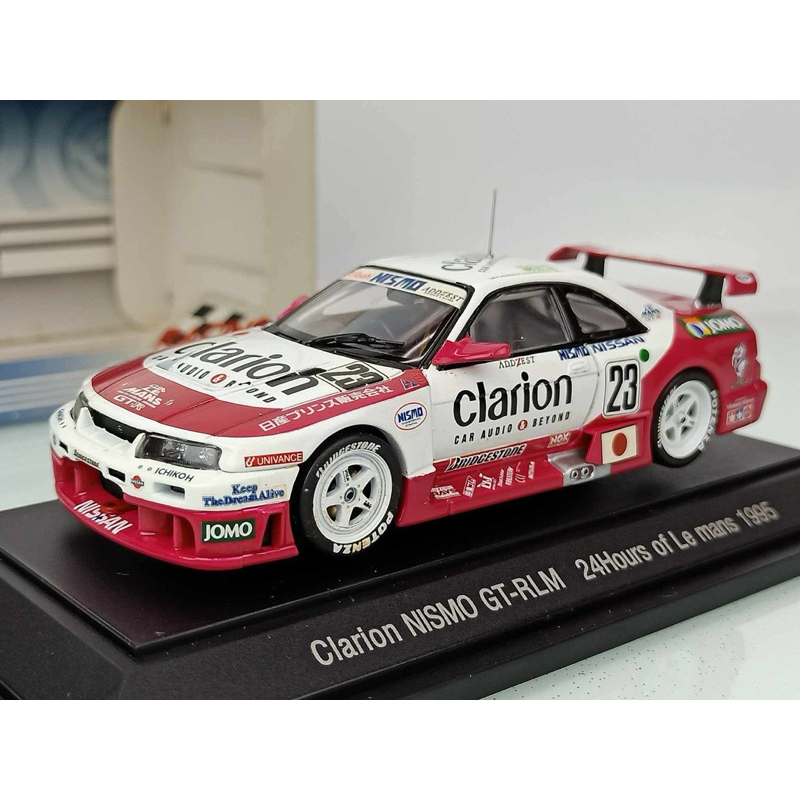 EBBRO 1:43(1/43) Nissan Skyline Nismo GTR R33 LM Clarion 模型車 | 蝦皮購物