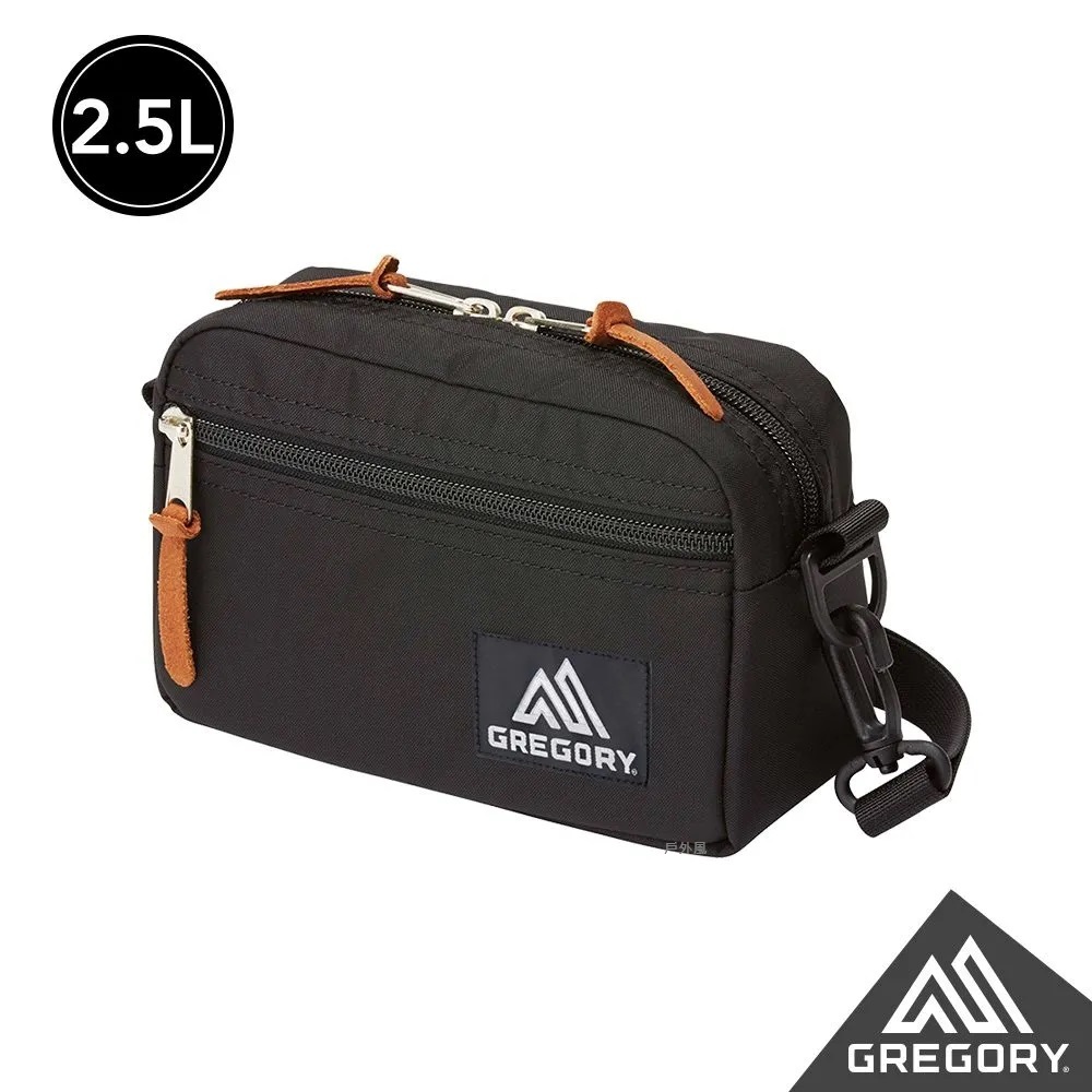 【GREGORY】2.5L PAD SHLD POUCH斜背包 黑 | 蝦皮購物