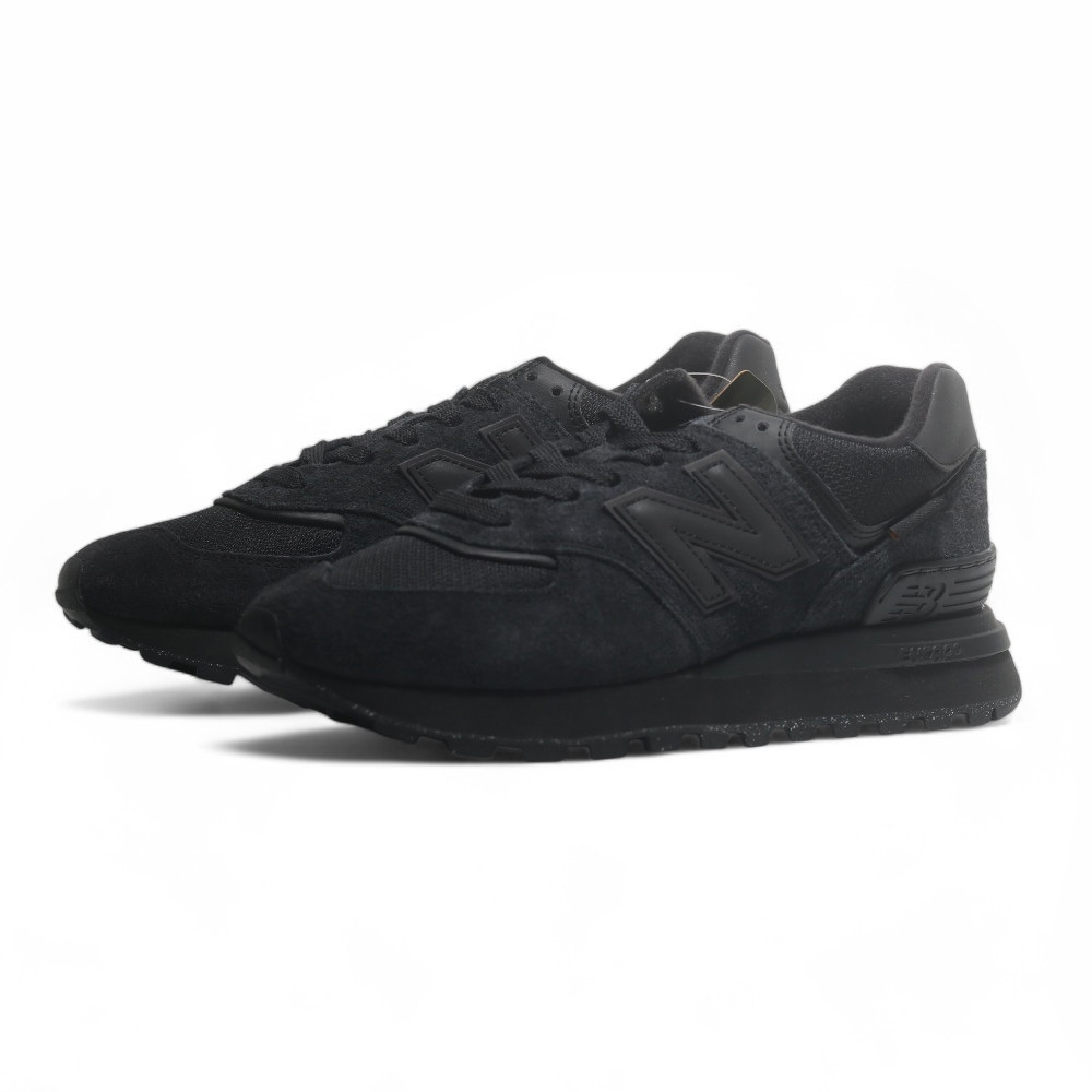 NEW BALANCE 休閒鞋 NB 574 LEGACY 全黑 麂皮 抗撕裂 男 U574LGMT | 蝦皮購物