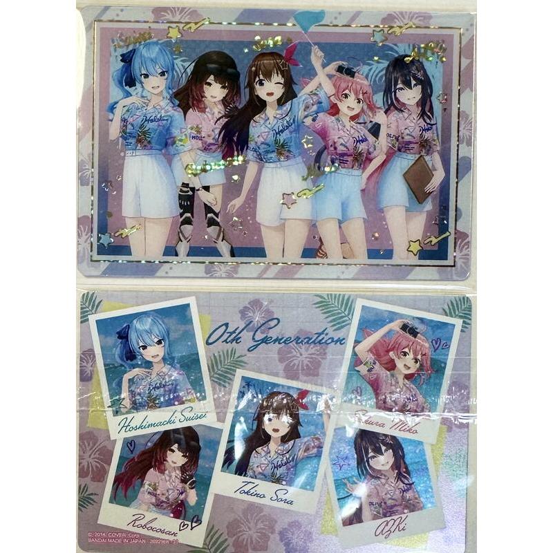 [ALG] 現貨 Hololive 威化餅收藏卡 SUPER EXPO 2024 0期生 AZKi 櫻巫女 星街彗星 | 蝦皮購物