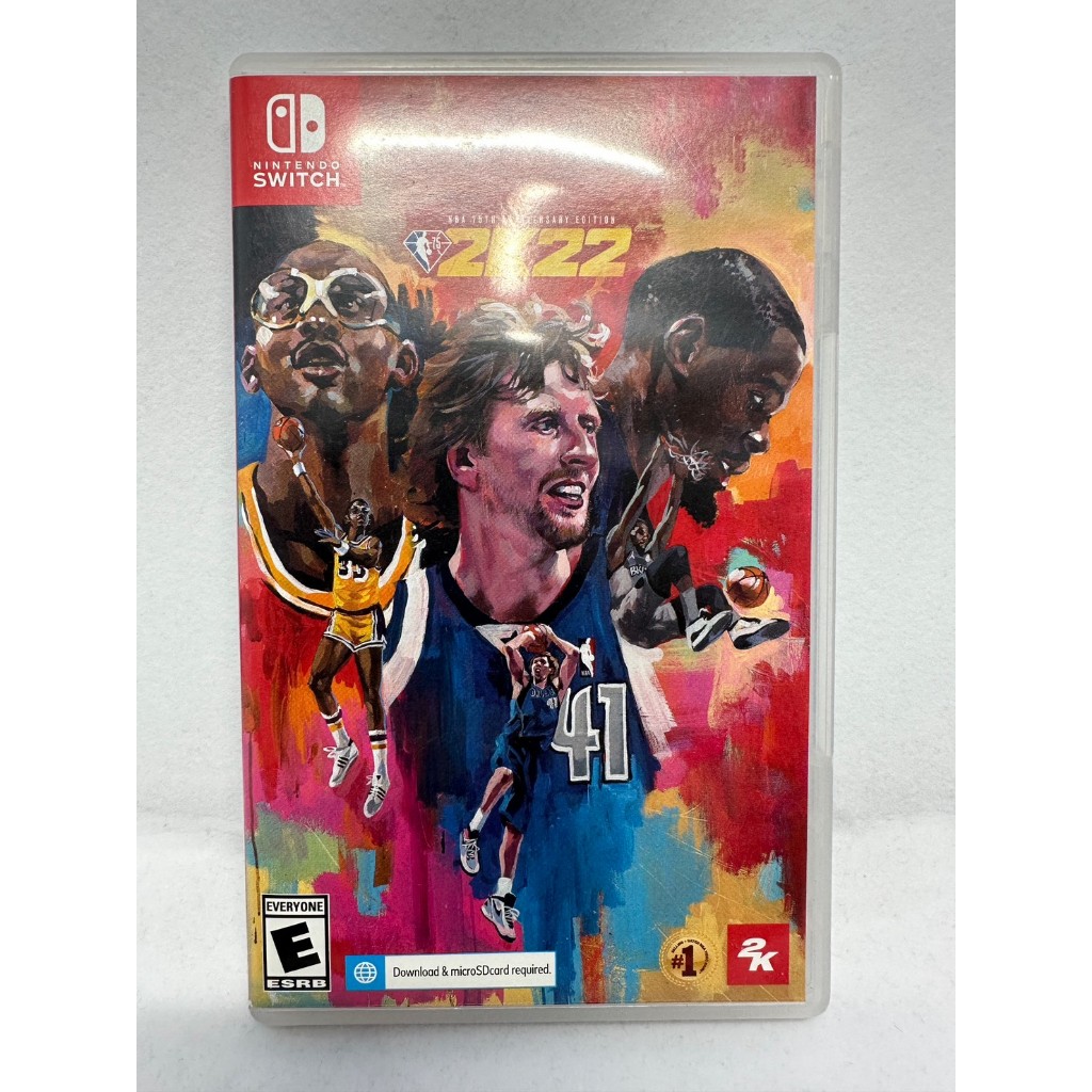 【二手遊戲】NS SWITCH 美國職業籃球賽 2022 NBA 2K22 75週年紀念版 傳奇版 中文版 | 蝦皮購物