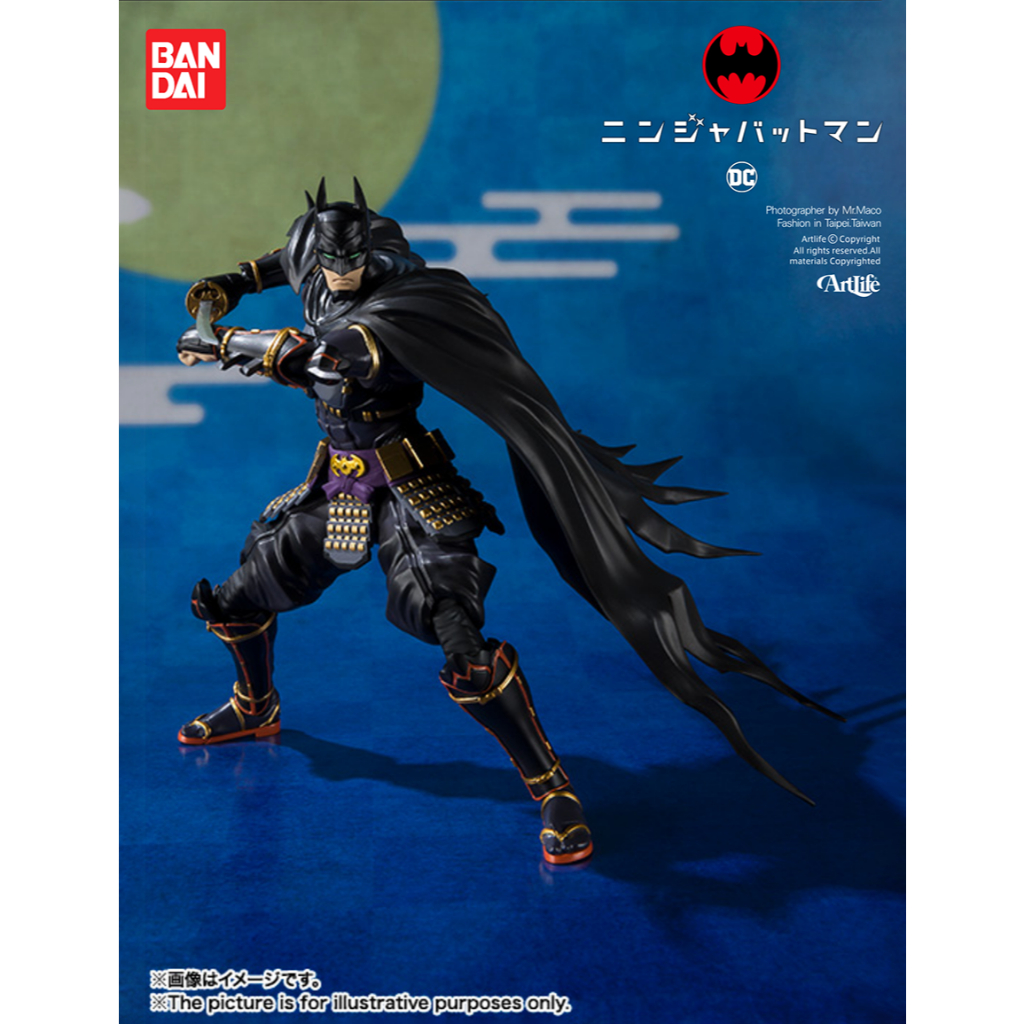 Artlife @ BANDAI 魂ウェブ SHF ニンジャバットマン Ninja Batman 忍者 蝙蝠俠 | 蝦皮購物