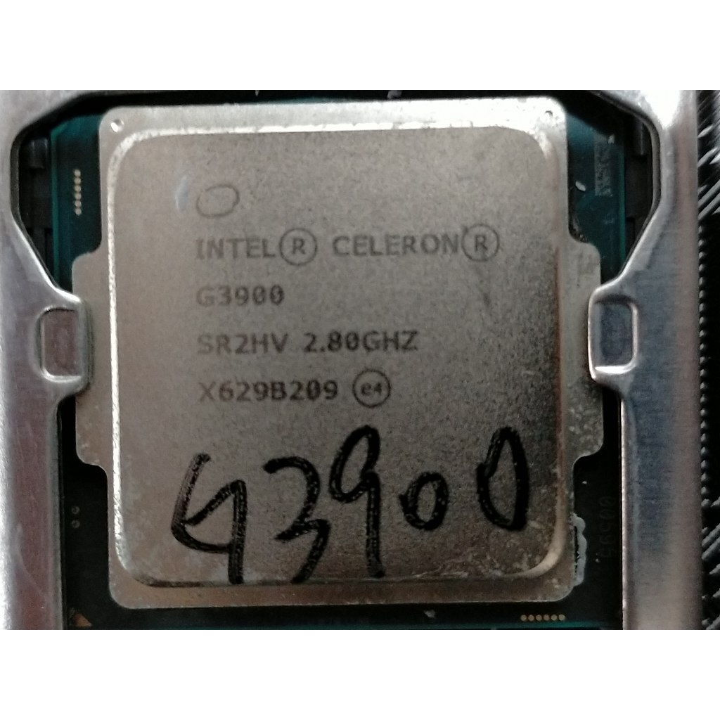 C.1151CPU-Intel Celeron 處理器 G3900 2M 快取記憶體，2.80 GHz直購價100 | 蝦皮購物