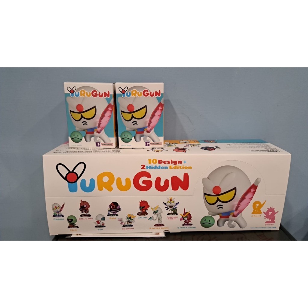 機動戰士鋼彈 YURUGUN Q版 盲盒 VOL.1(己開盒)剩紅蕯克 | 蝦皮購物