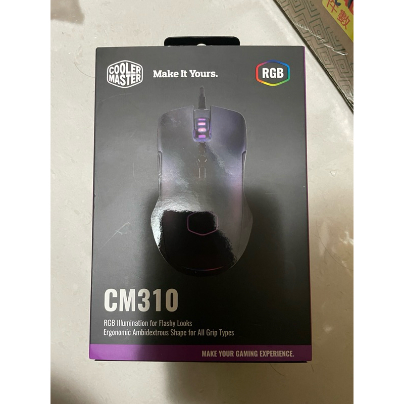 Cooler Master CM310 RGB電競光學滑鼠 有線 | 蝦皮購物