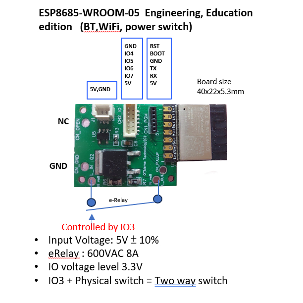 [薇鑫科技] ESP32-C3 ESP8685-WROOM-05-H4 教育板 工程板 開發板 Relay 模組 | 蝦皮購物