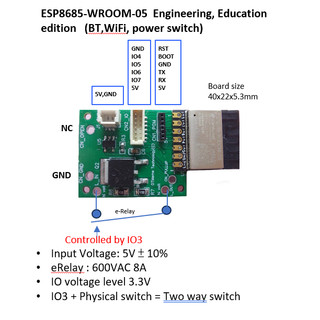 [薇鑫科技] ESP32-C3 ESP8685-WROOM-05-H4 教育板 工程板 開發板 Relay 模組 | 蝦皮購物